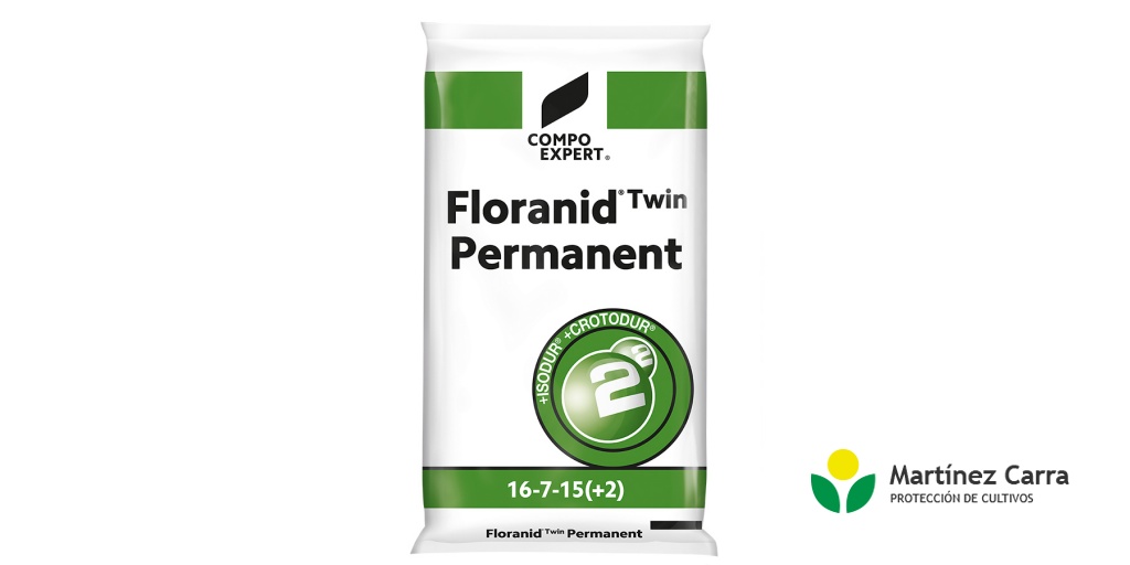 Floranid Permanent de Compo fertilizante con nitrógeno ISODUR