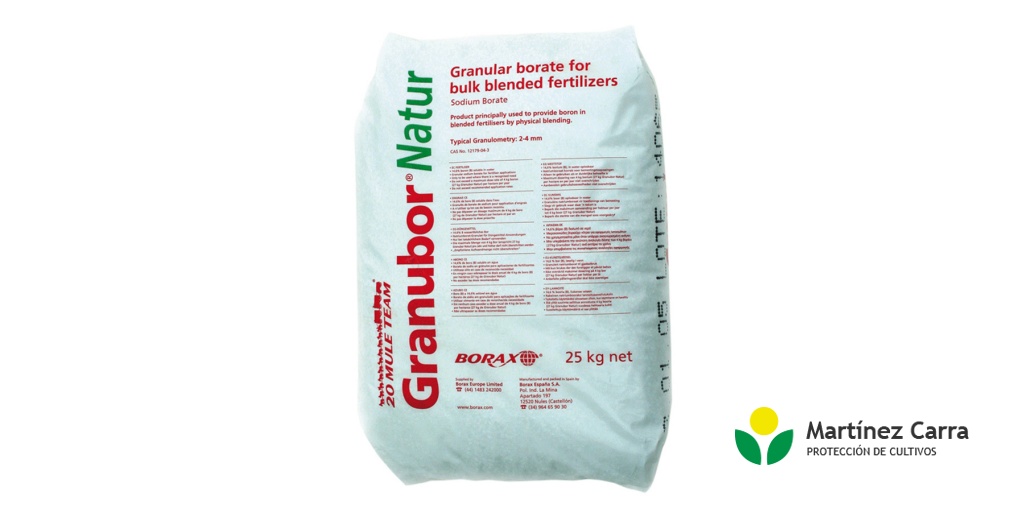 Granubor Natur de Compo abono corrector de carencias de boro