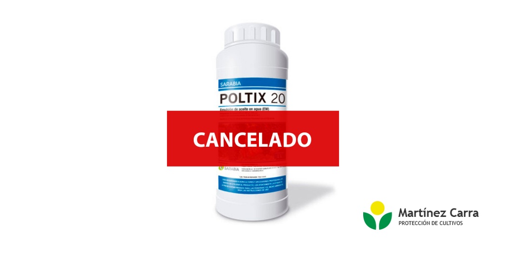 POLTIX 20 fungicida contra oidio y podredumbre negra para vid